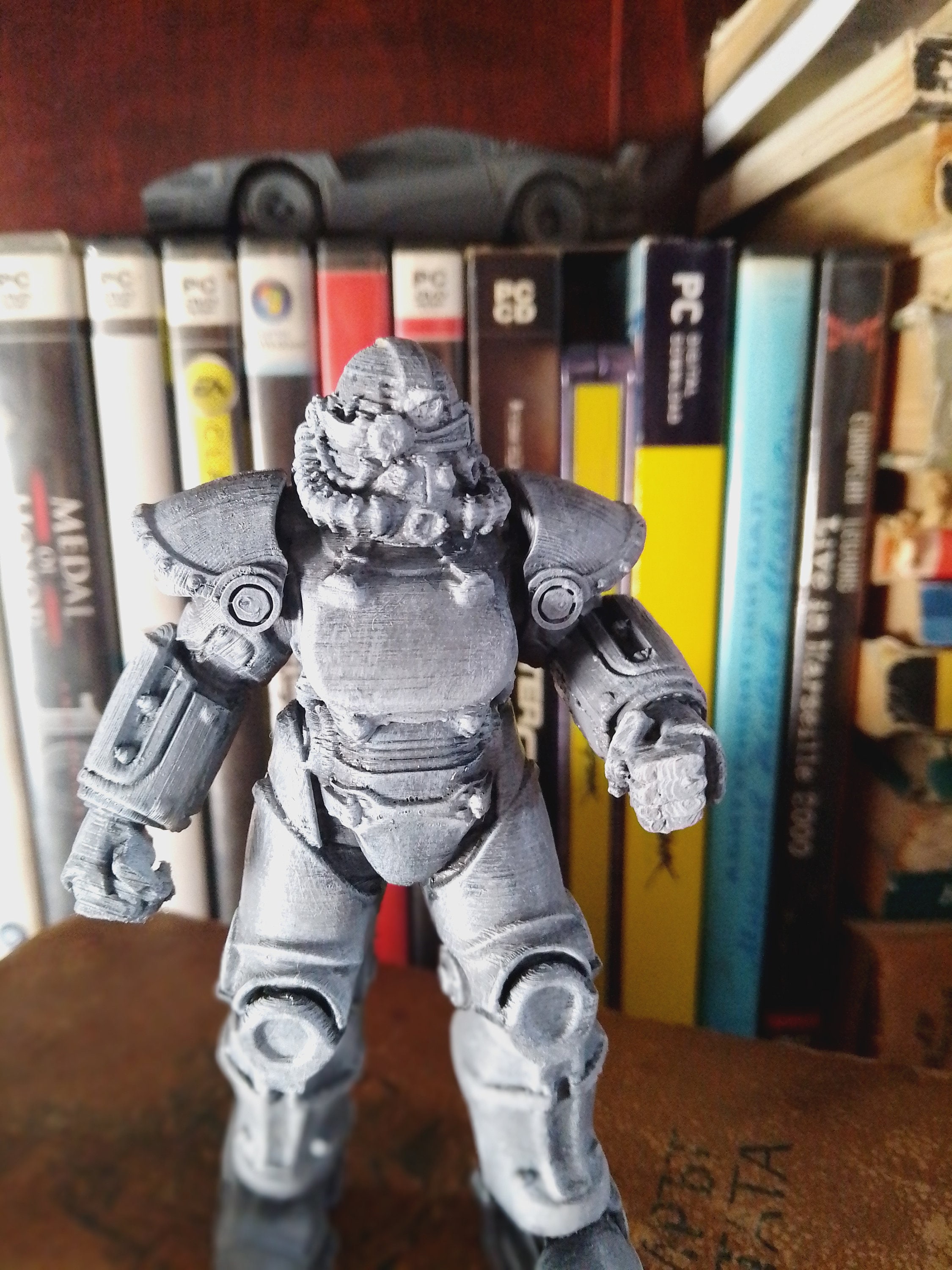 T51 Power Armor Model, Tabletop Figure Gift for Gamers and Fans - Etsy