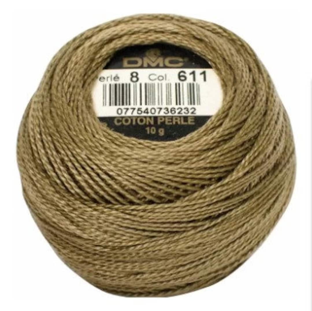 DMC 611 Perle Cotton Thread Size 8 Drab Brown - Etsy