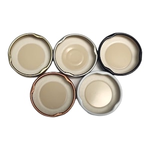 38TW Lug Lids for Glass Jar and Bottle Replacement Lids - 3 Lugs ...