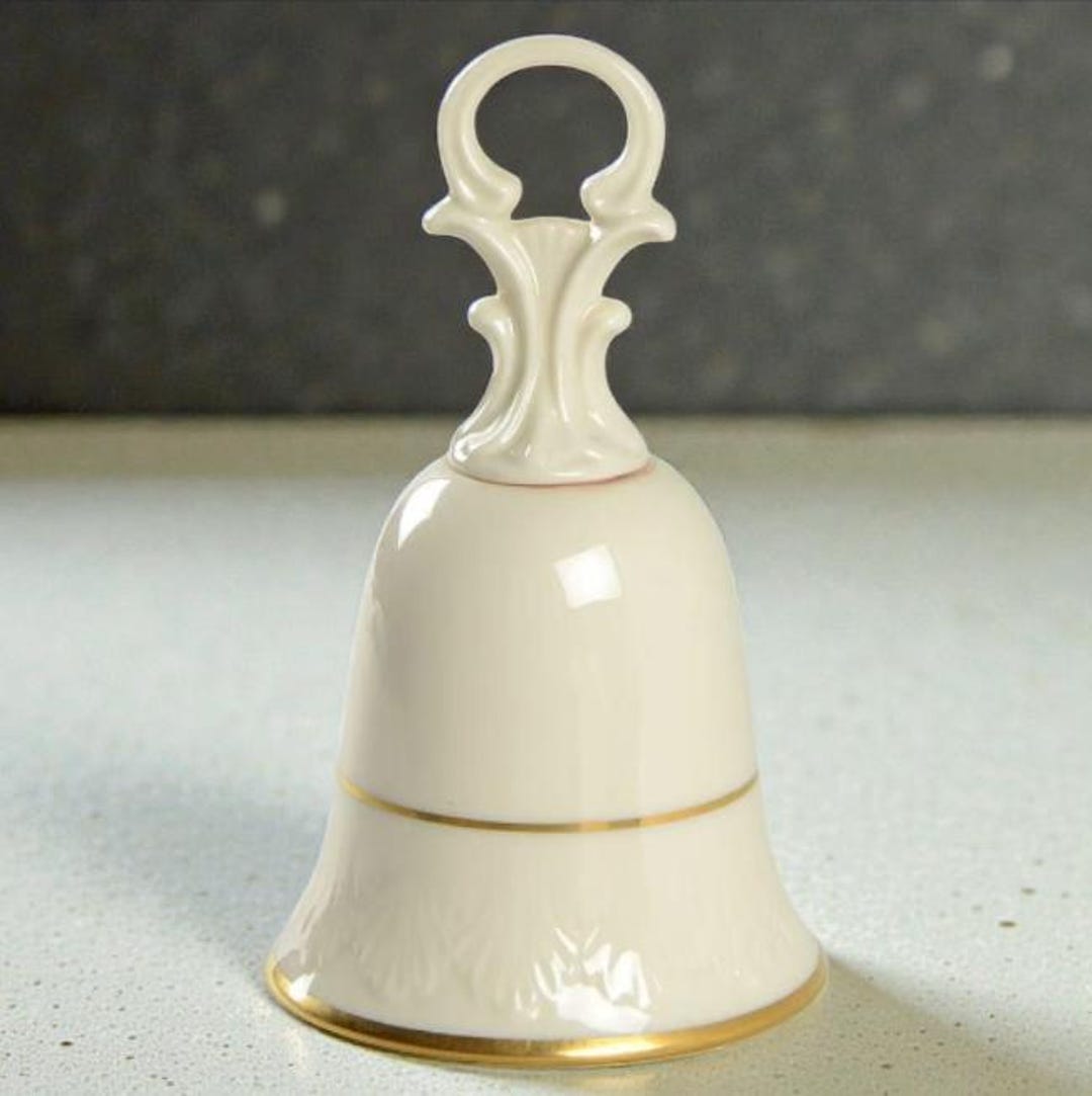Vintage Lenox Renaissance Collection Bell – Ivory Porcelain With Gold ...