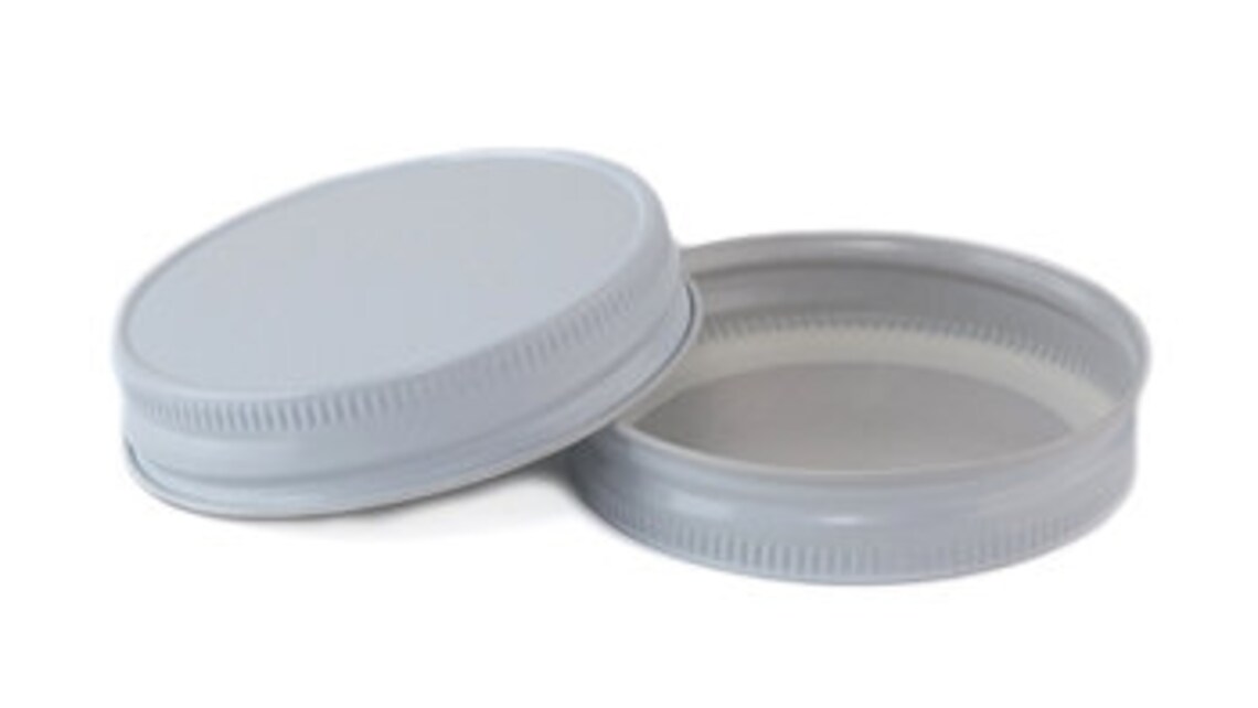 12 Pcs White Mason Jar Lid for Regular Mouth Mason Jars BPA | Etsy