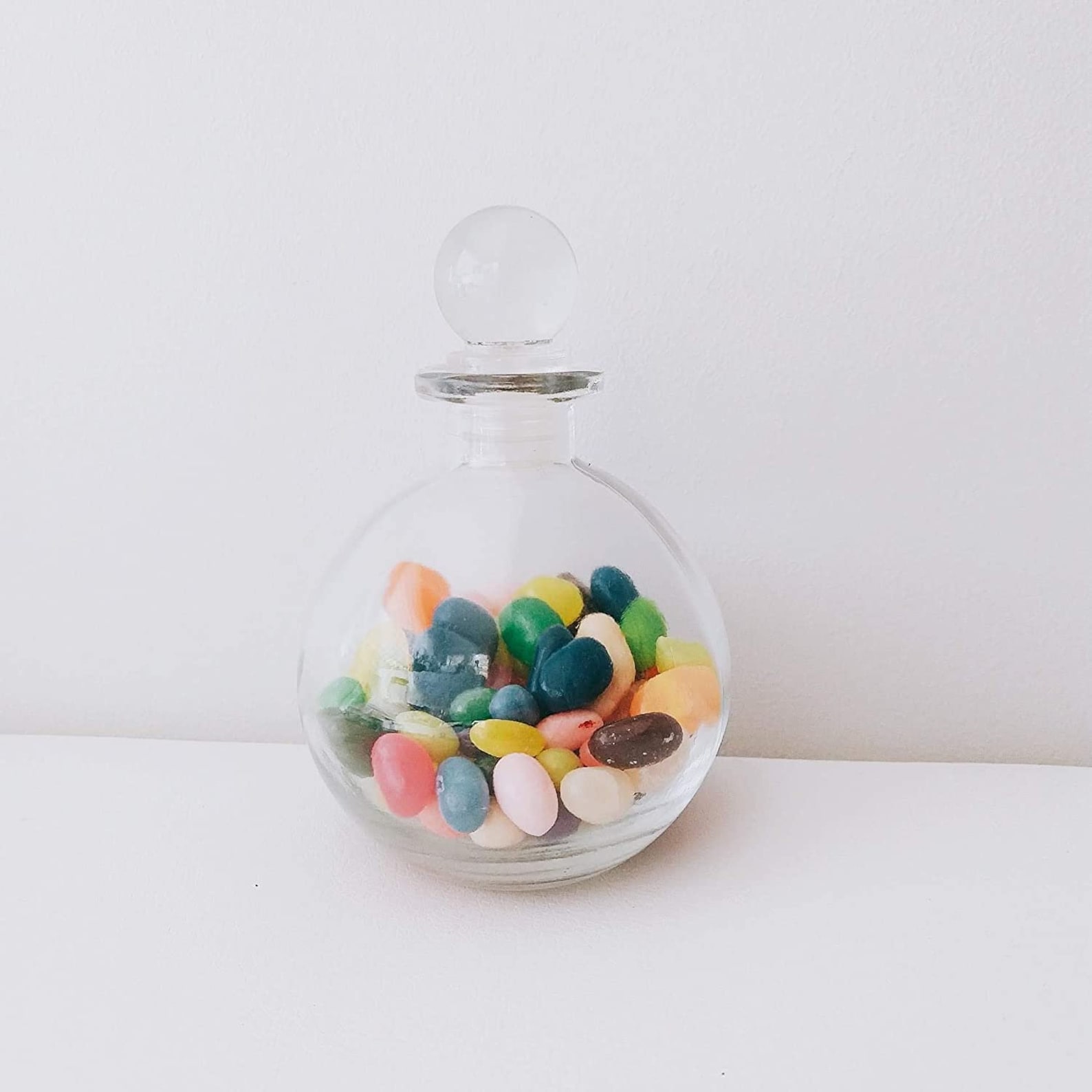 40 Pcs Glass Ball Bottles With Cork Bottle Stopper 8.5 Oz for - Etsy