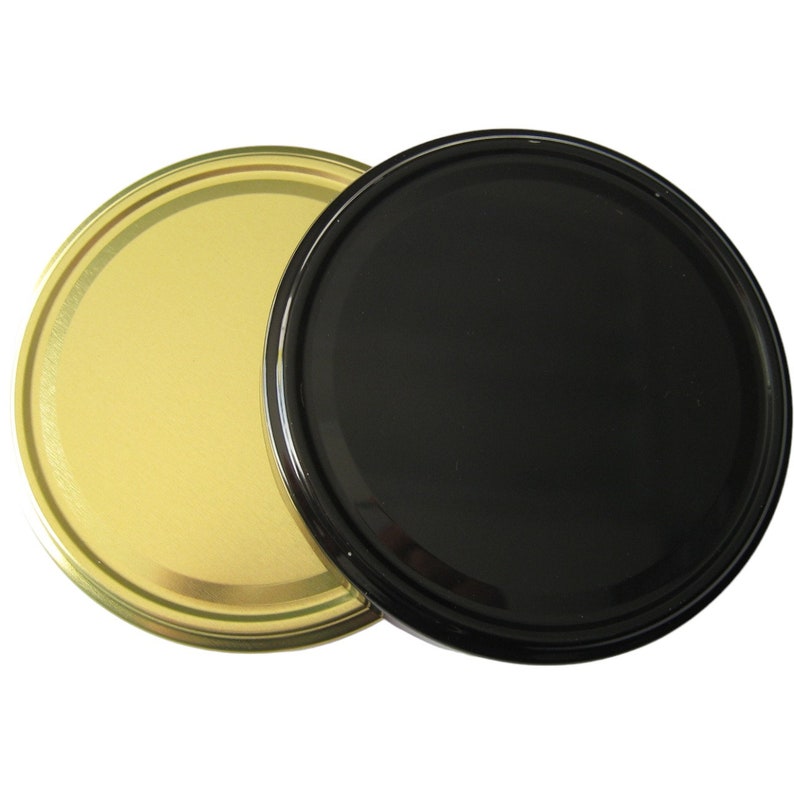 53TW Lug Lids for Glass Jars Replacement Lids -plastisol Lined, BPA ...