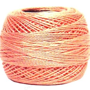 DMC 754 Perle Cotton Thread | Size 8 | Light Peach Pink - Etsy