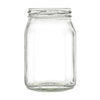 Nakpunar 3.3 Fl Oz Glass Tureen Jars With Color Choice of Lid: Black ...