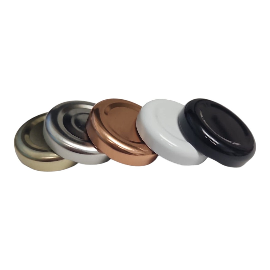 38TW Lug Lids for Glass Jar and Bottle Replacement Lids - 3 Lugs ...