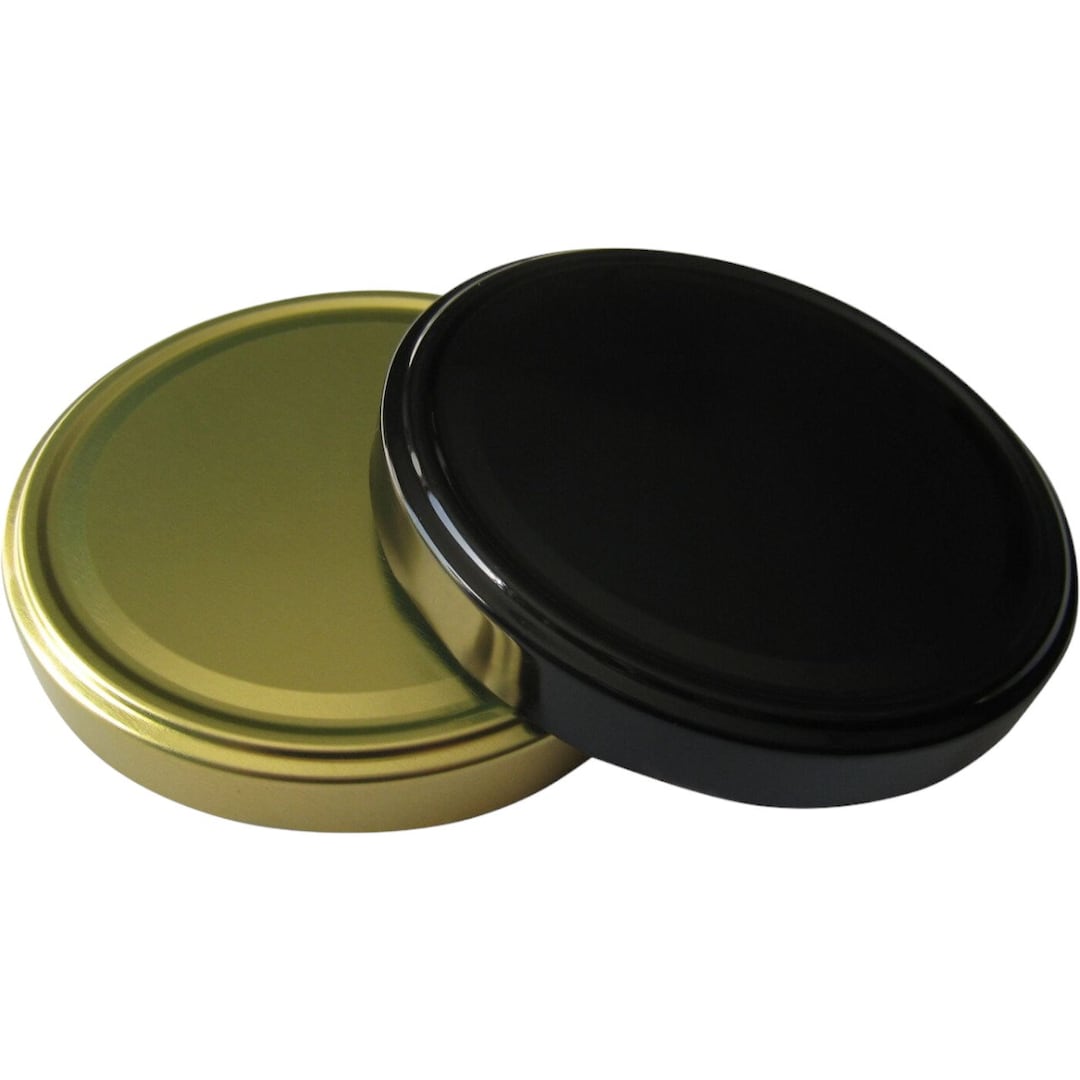 53TW Lug Lids for Glass Jars Replacement Lids -plastisol Lined, BPA ...