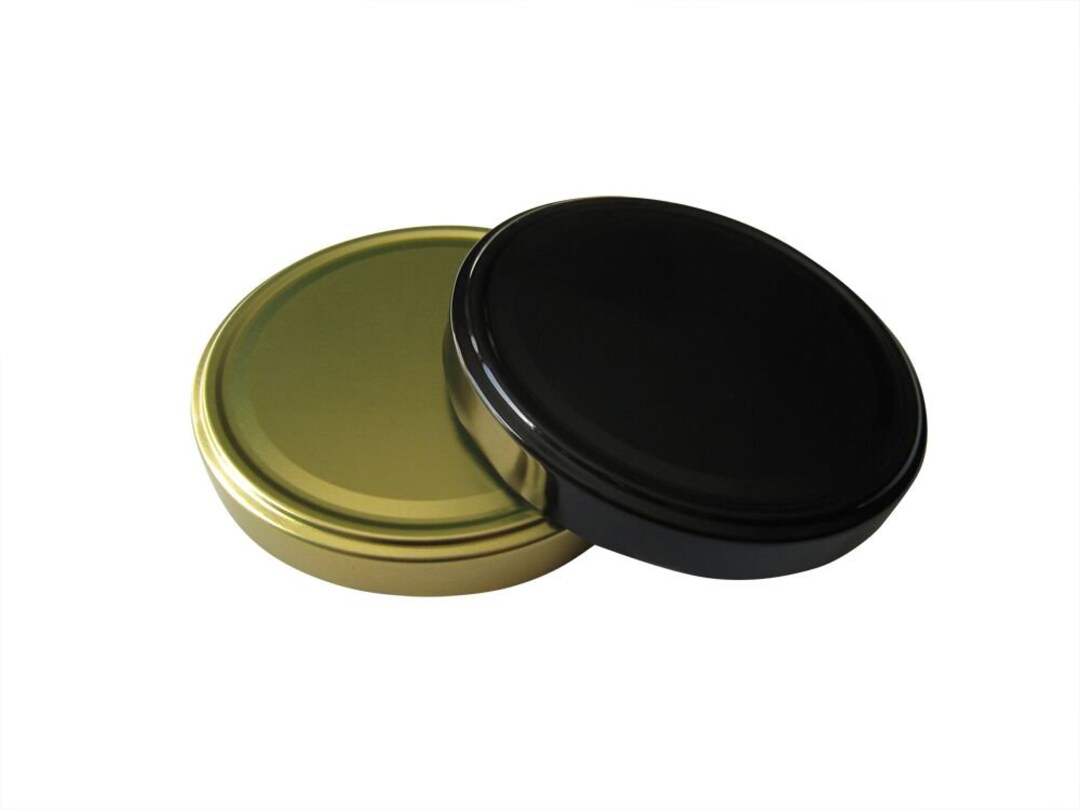 110TW Lug Lids for Glass Jars Replacement Lids 110 Mm Twist off - Gold ...