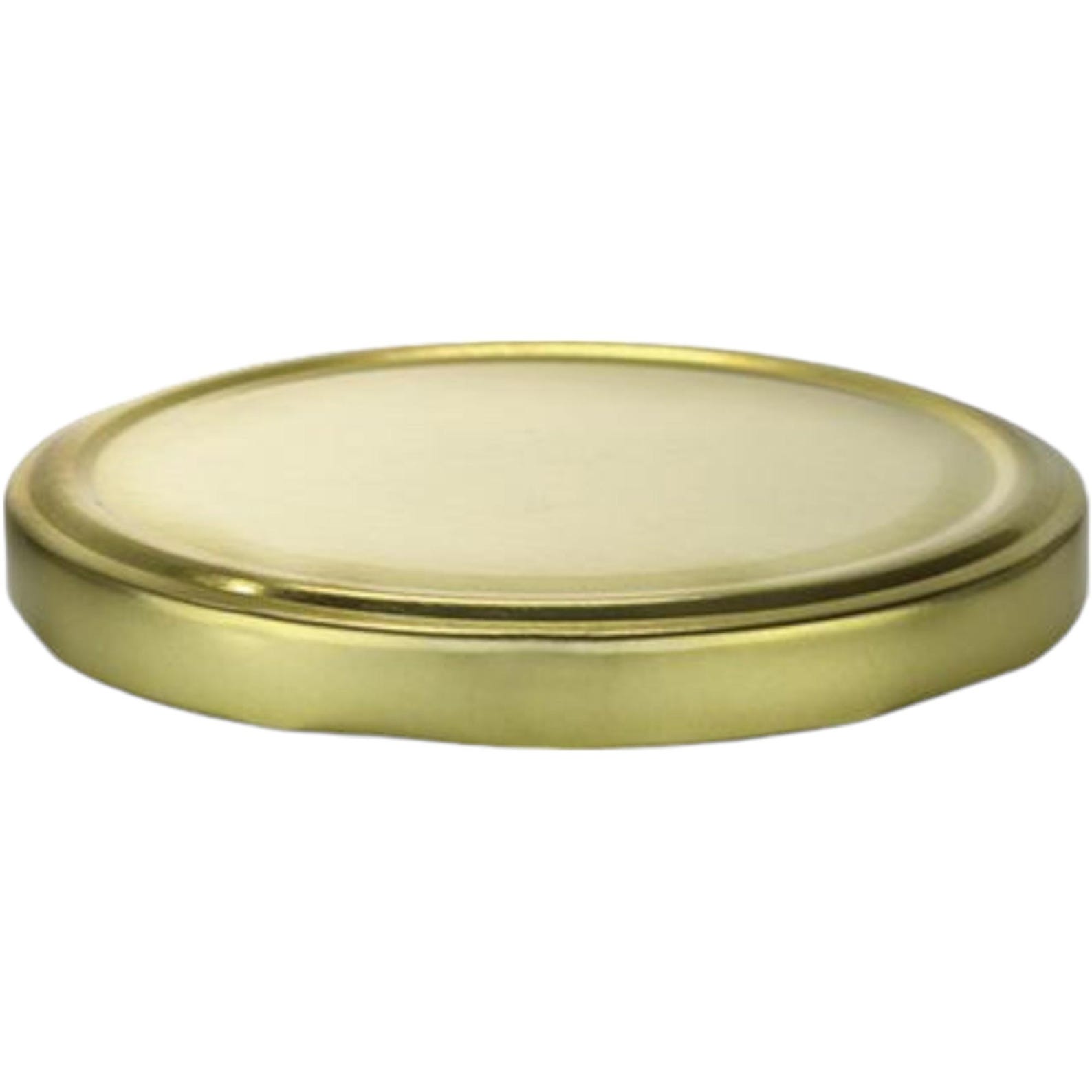 100TW Lug Lids for Glass Jars Replacement Lids - 6 Lugs, Plastisol ...