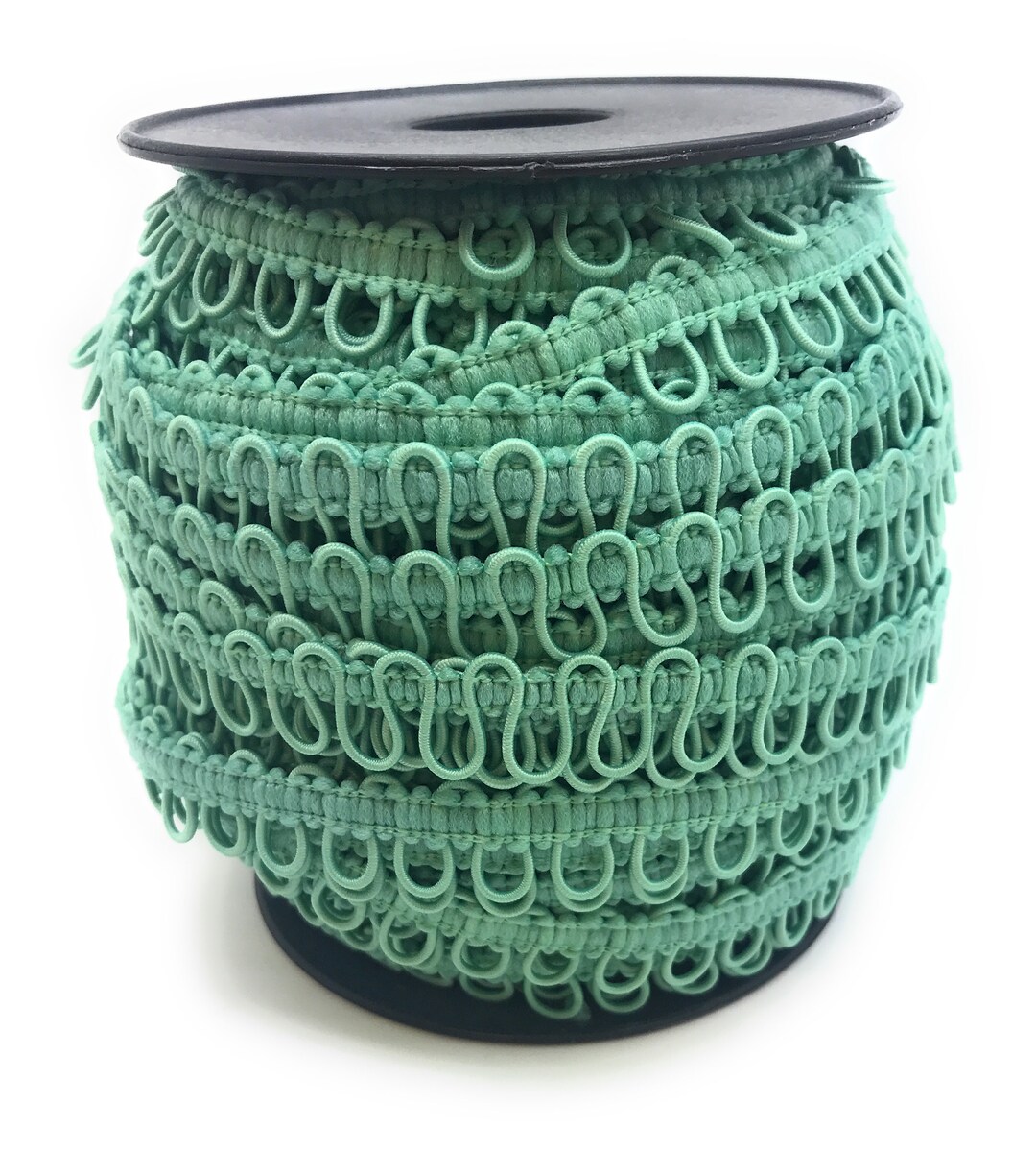 Sea Green Adjacent Elastic Bridal Button Looping Trim Ready to - Etsy