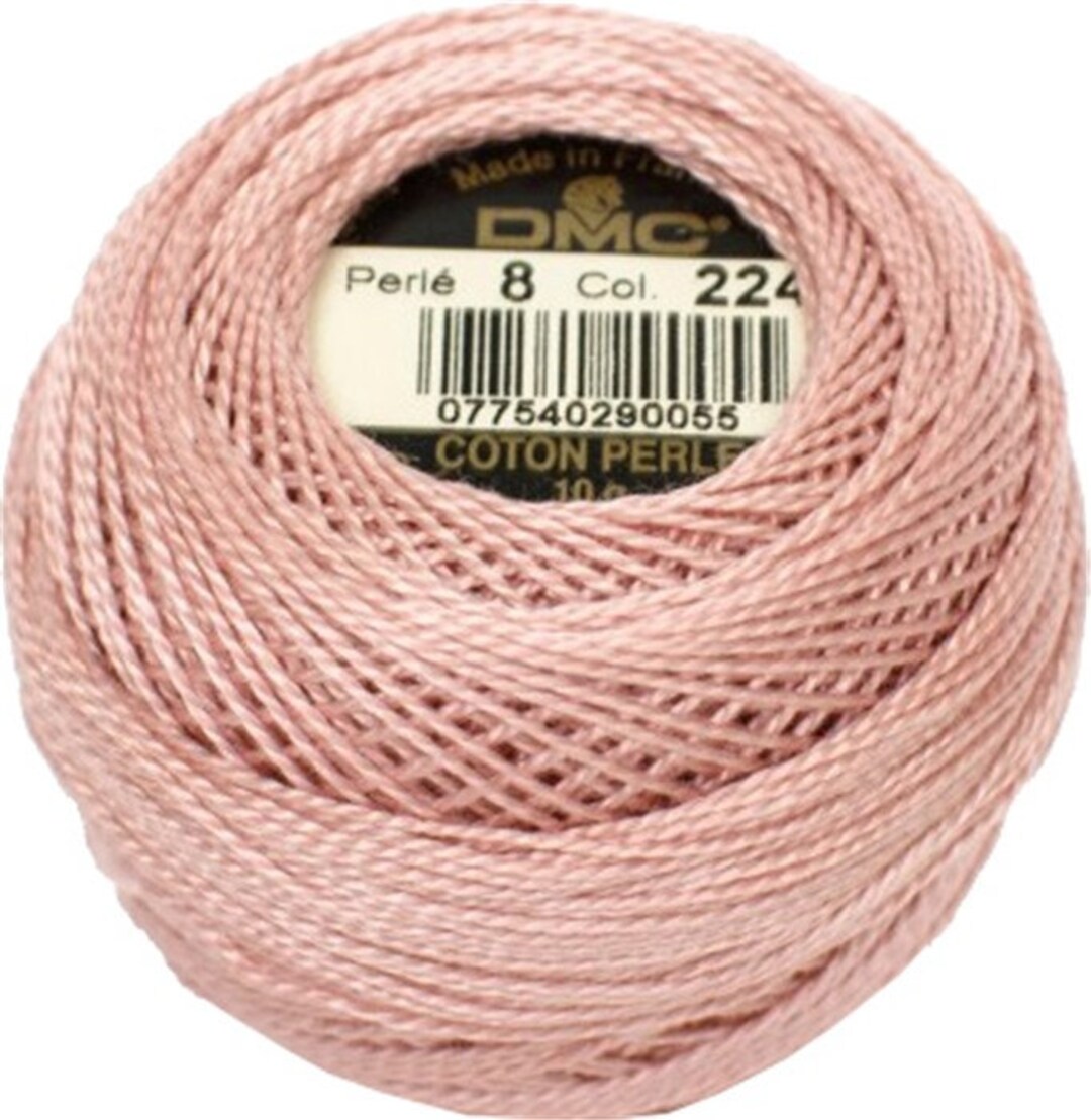 DMC 224 Perle Cotton Thread Size 8 Size 12 Very Light - Etsy