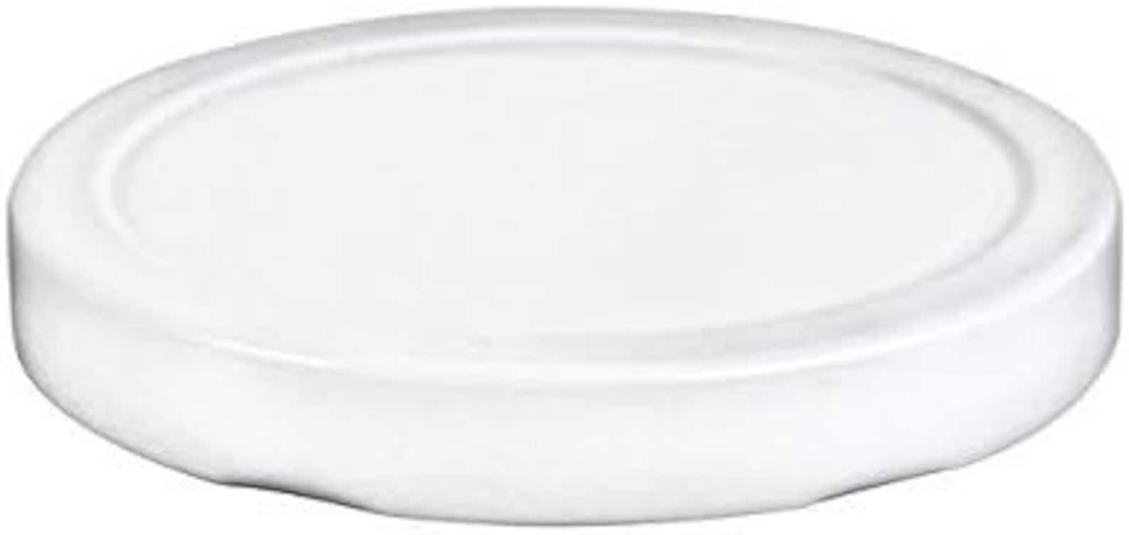 53TW Lug Lids for Glass Jars Replacement Lids -plastisol Lined, BPA ...