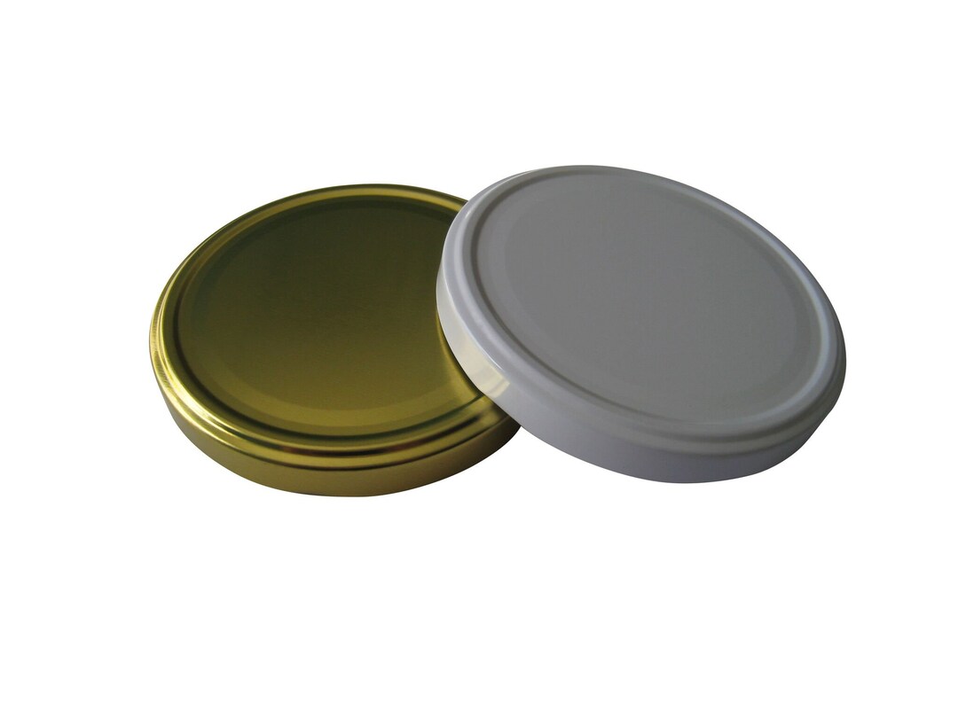 100TW Lug Lids for Glass Jars Replacement Lids 100 Mm - 6 Lugs - Etsy