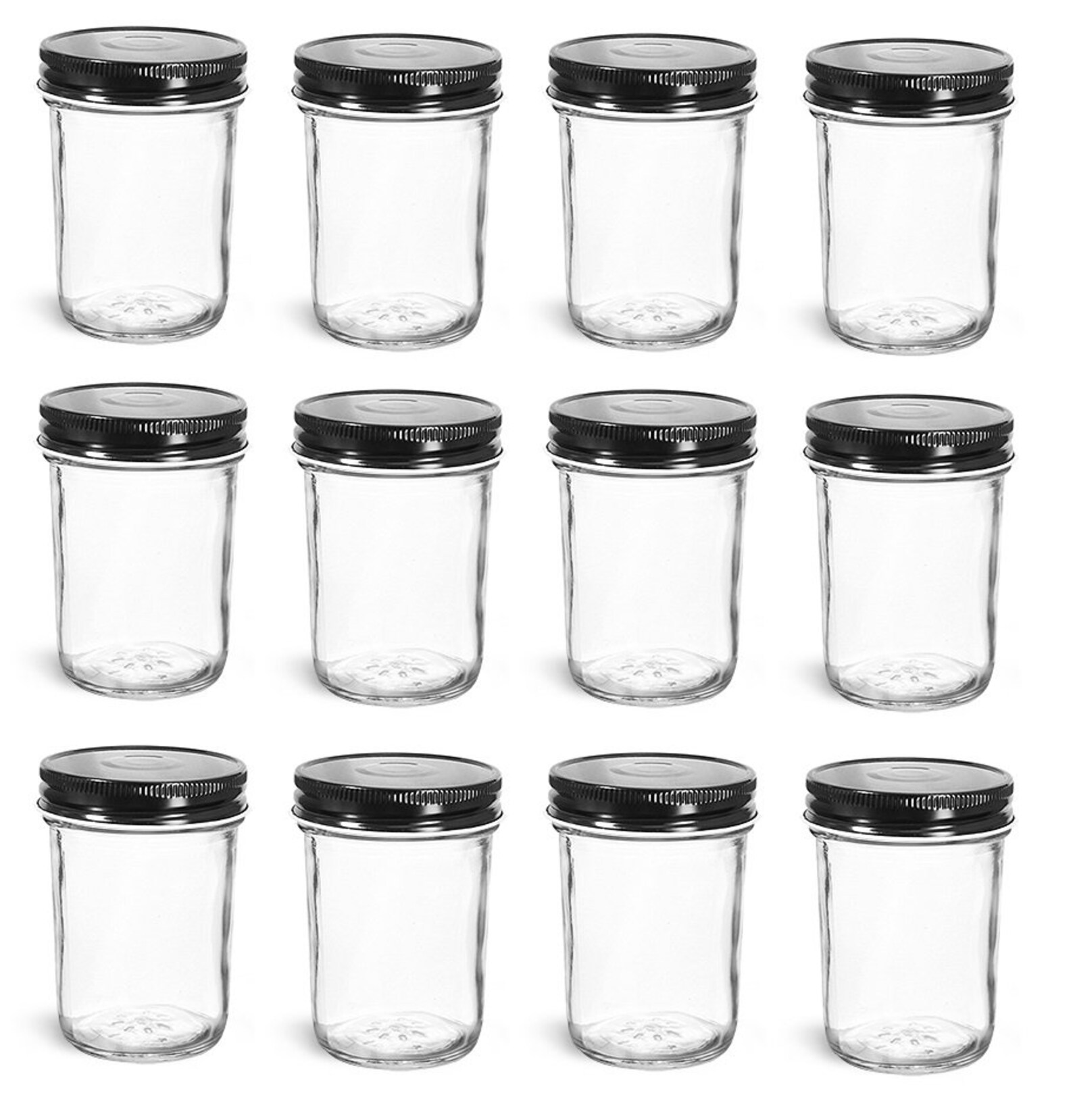 12 Pcs Black Mason Jar Lid for Regular Mouth Mason Jars BPA - Etsy
