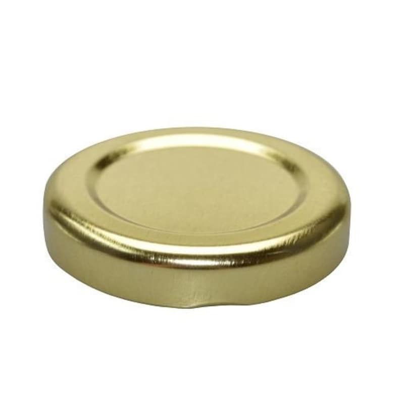 43TW Lug Lids for Glass Jar Replacement Lids - 4 Lugs, Plastisol Lined ...