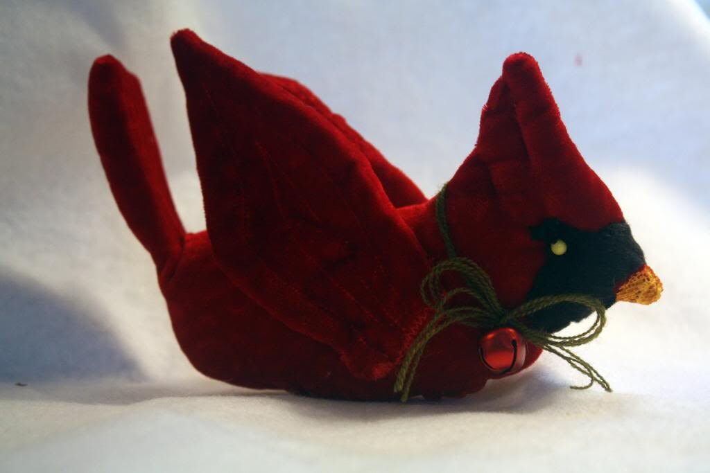 Primitive Folk Art Red Bird Cardinal E PATTERN - Etsy