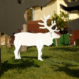 Moose Yard Display | Giant All-weather PVC Garden Decor | Large Lawn ...