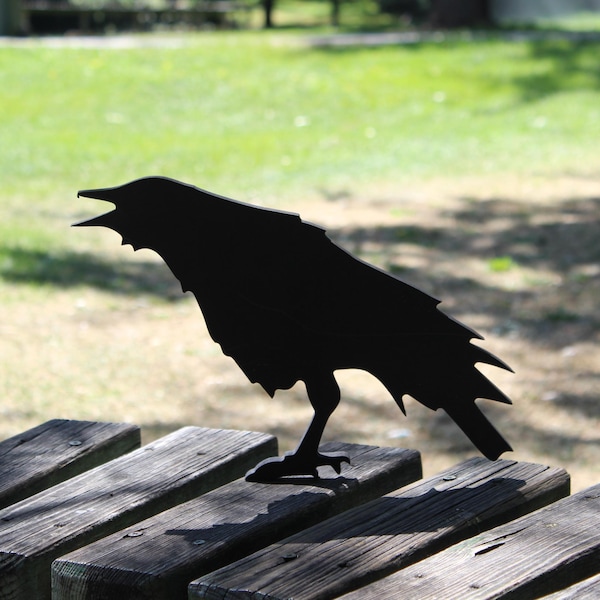 Raven Sculpture - Etsy
