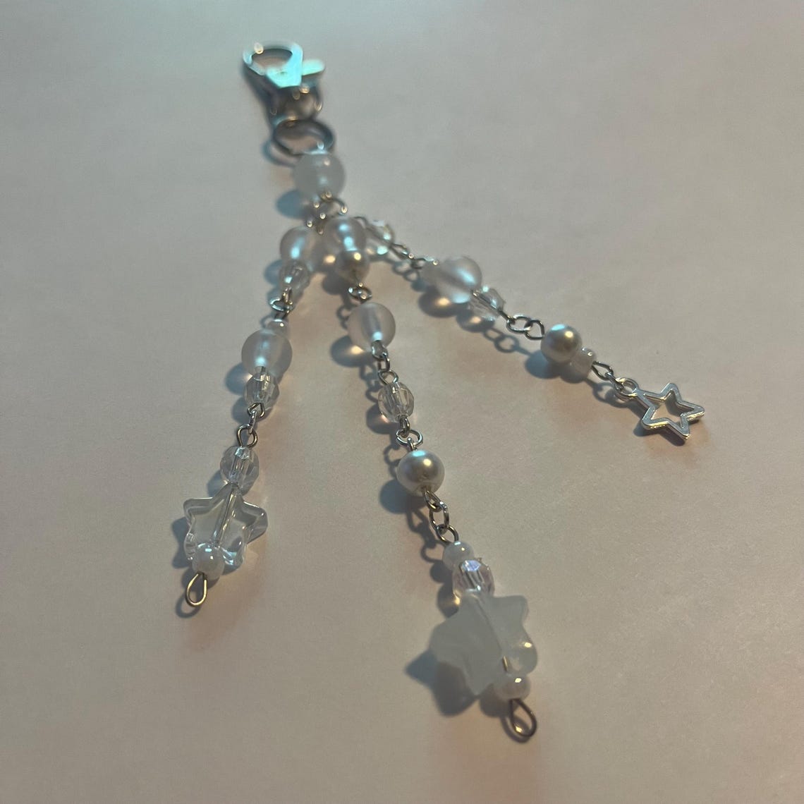 Star Y2K Keychain Aesthetic Beaded Keychain Kpop Charm Y2k Starcore ...