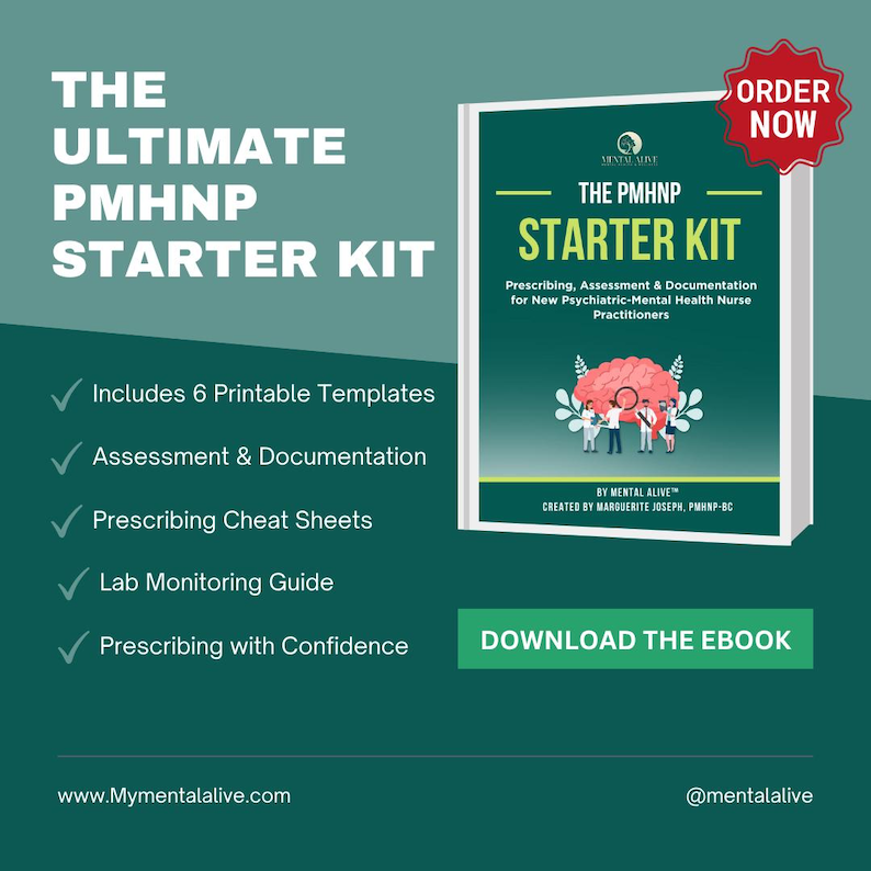 PMHNP Starter Kit: Psychiatric Prescribing & Documentation Guide ...