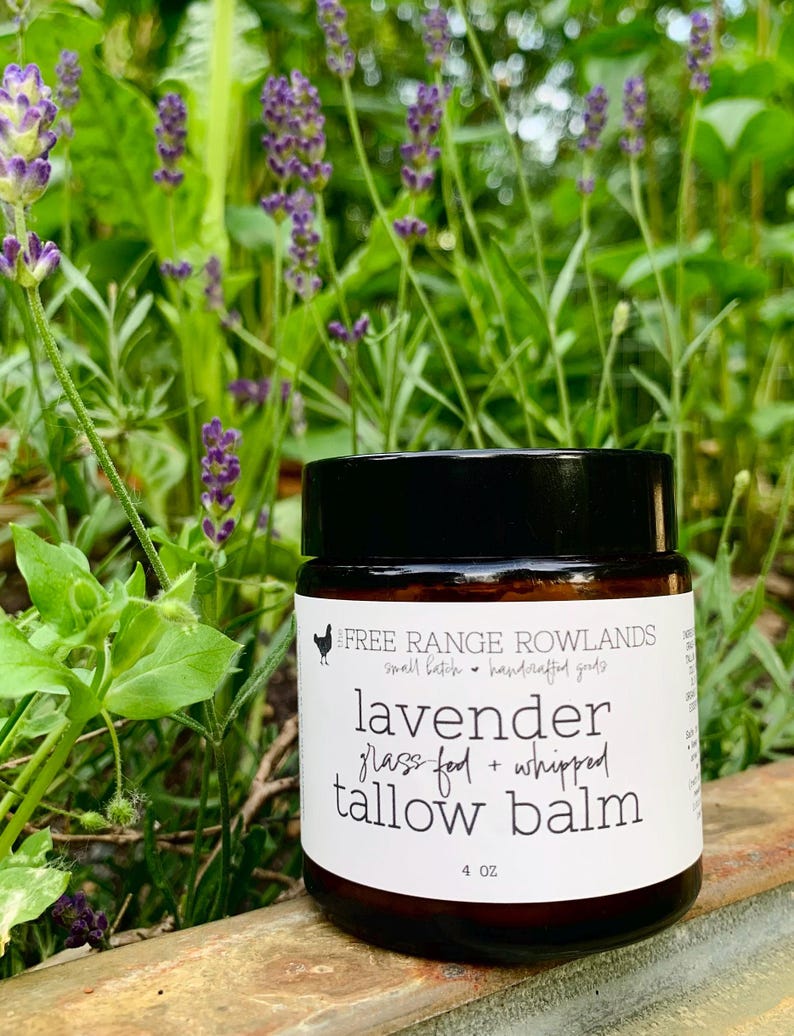 All Natural Whipped Tallow Balm Grass Fed Tallow Tallow Face Cream Body ...