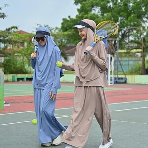 Muslim Sportswear, Modest Sports Outfit, Modest Workout Clothes, Muslim ...