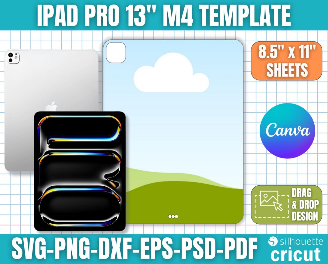 IPad Pro Template, iPad Skin Template, Tablet Skin Template, iPad Skin ...