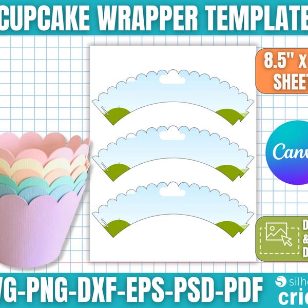 Cupcake Wrappers - Etsy