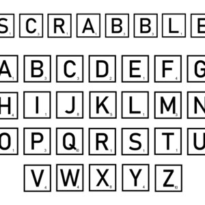 Scrabble Letter - Etsy