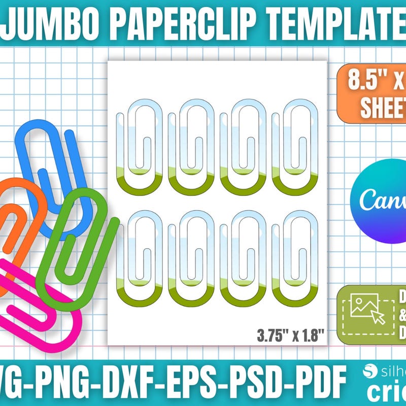 Paperclip Bookmark - Etsy