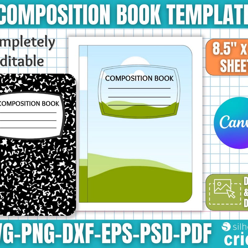Composition Notebook - Etsy