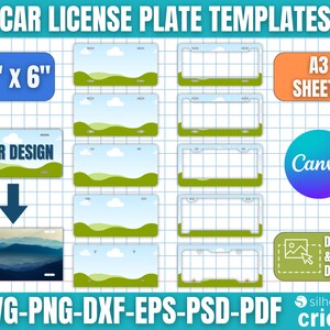 License Plate Frame - Etsy