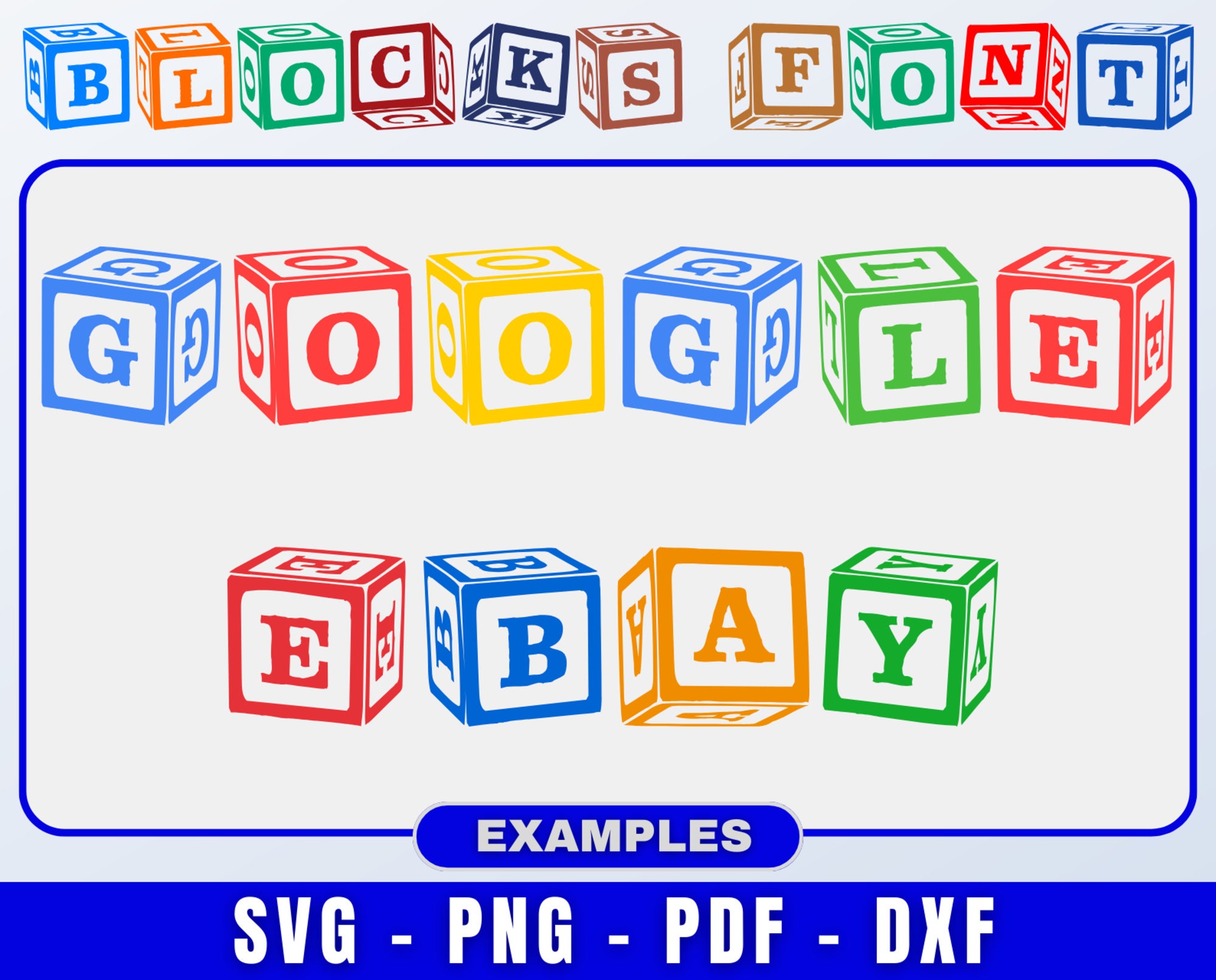 Blocks Font SVG Toy Blocks Font SVG Alphabet Blocks SVG Toy Block block ...