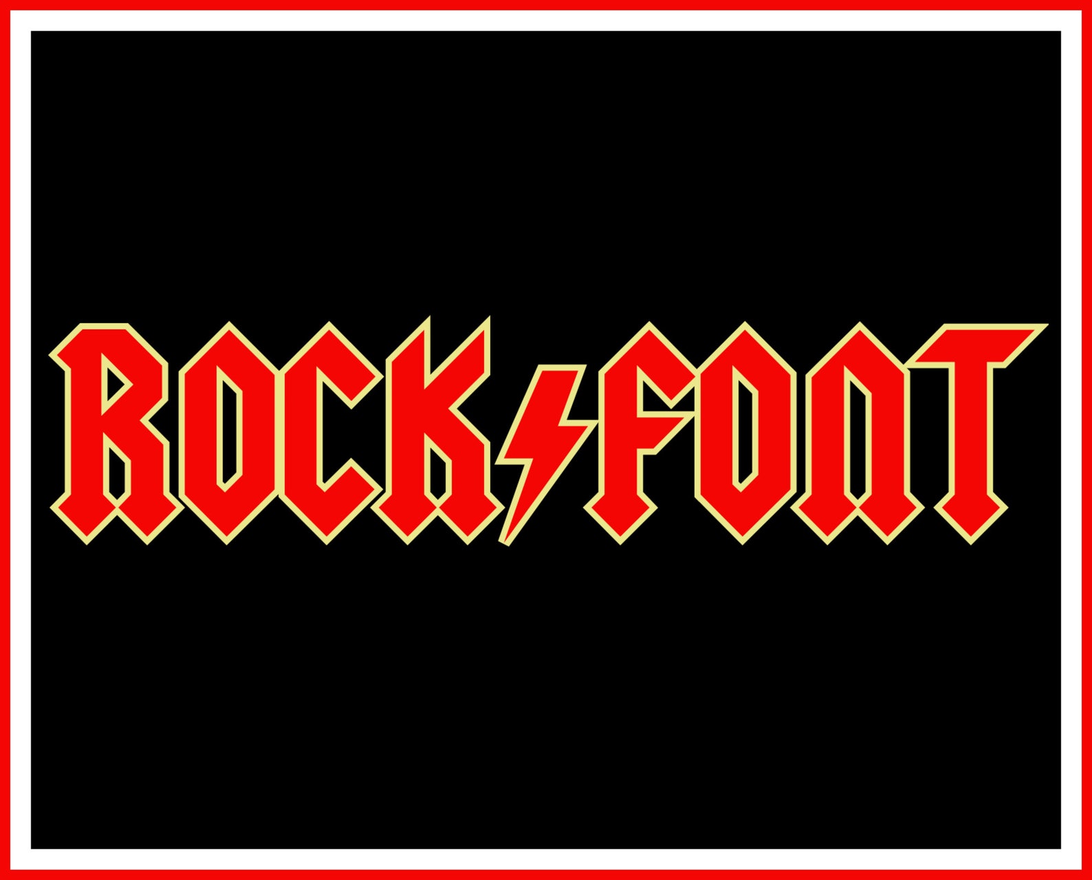 Rock Font, Hard Rock Font, Heavy Metal Font, Music Font, Metal Font ...