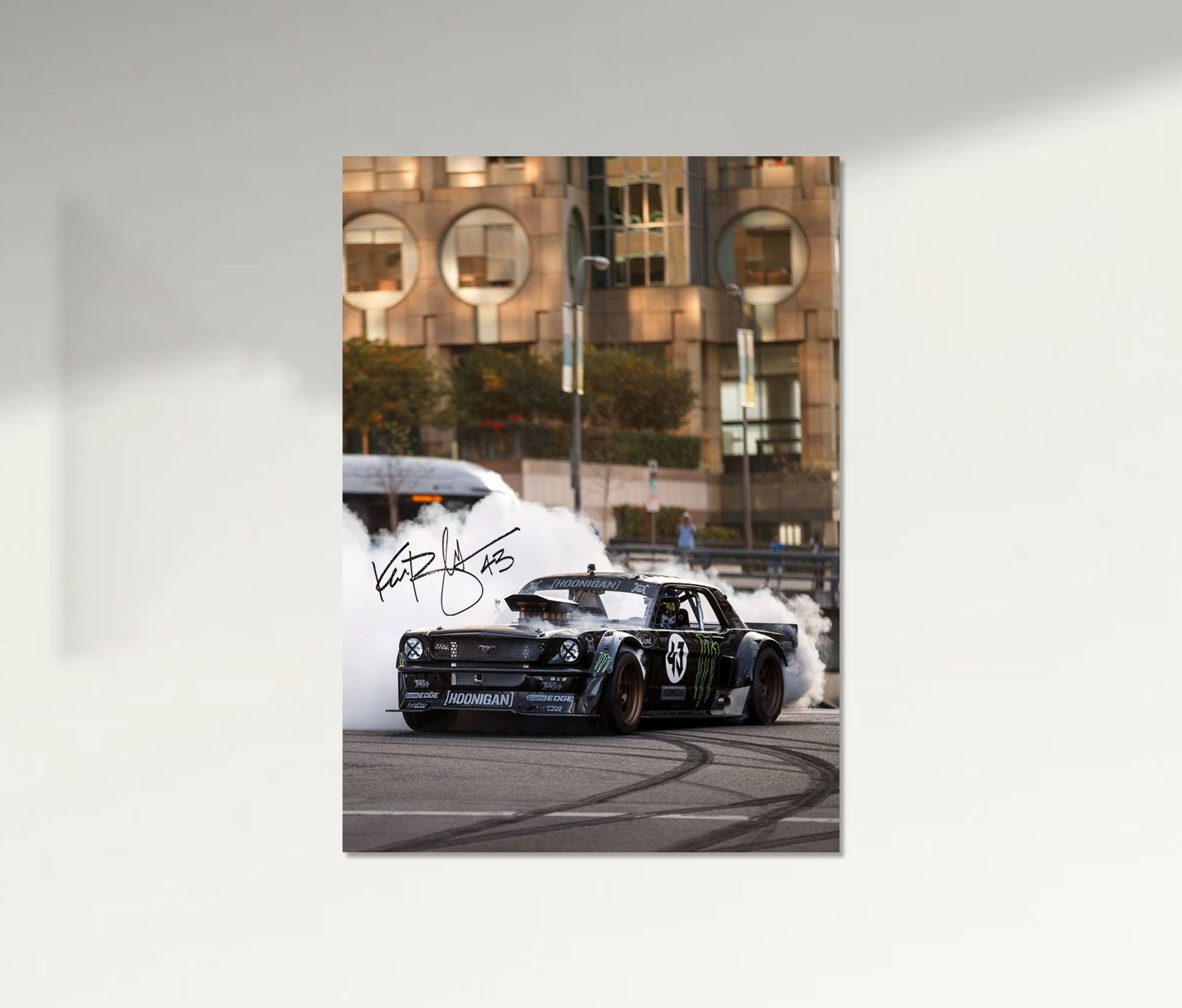 Rip Ken Block 43 Vintage Poster sold by BilaQureshi | SKU 39302616 ...