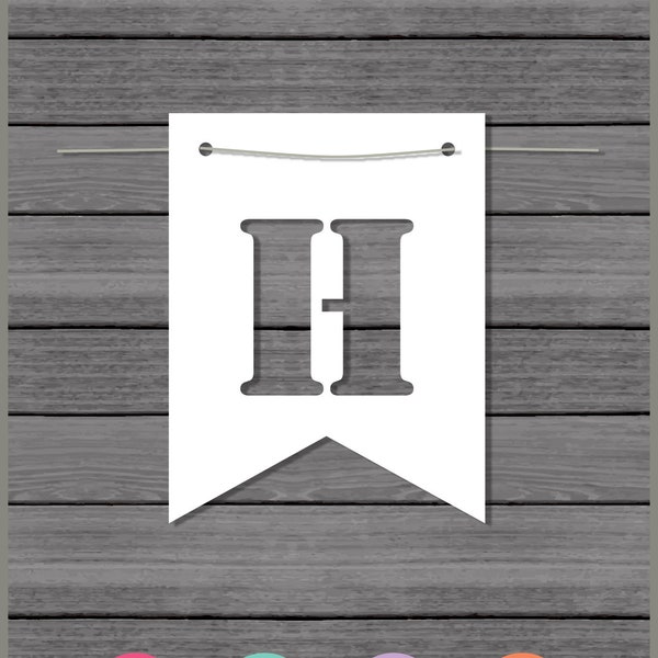 Pennant Banner - Etsy