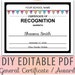Fillable Printable PDF Math Award, Science, Reading Kids Children ...