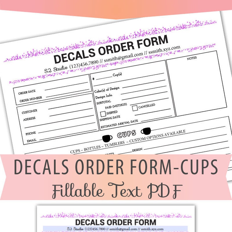 Decal Price List - Etsy