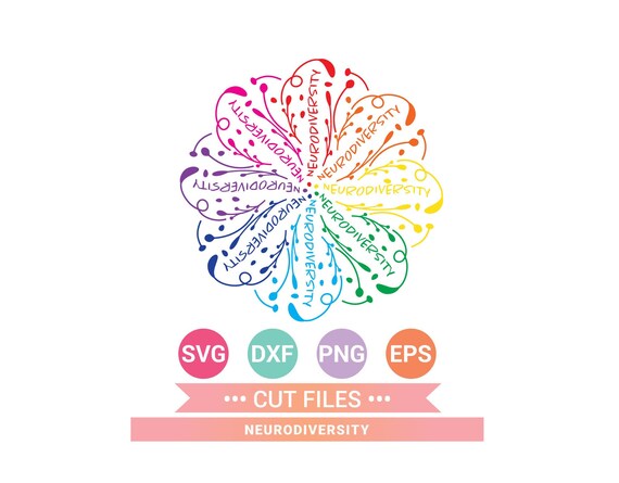 Neurodiversity Svg Mandala Svg Autism Awareness Svg Cut | Etsy Canada
