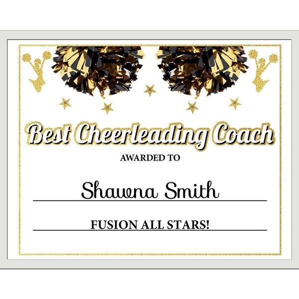 Cheer Coach - Etsy