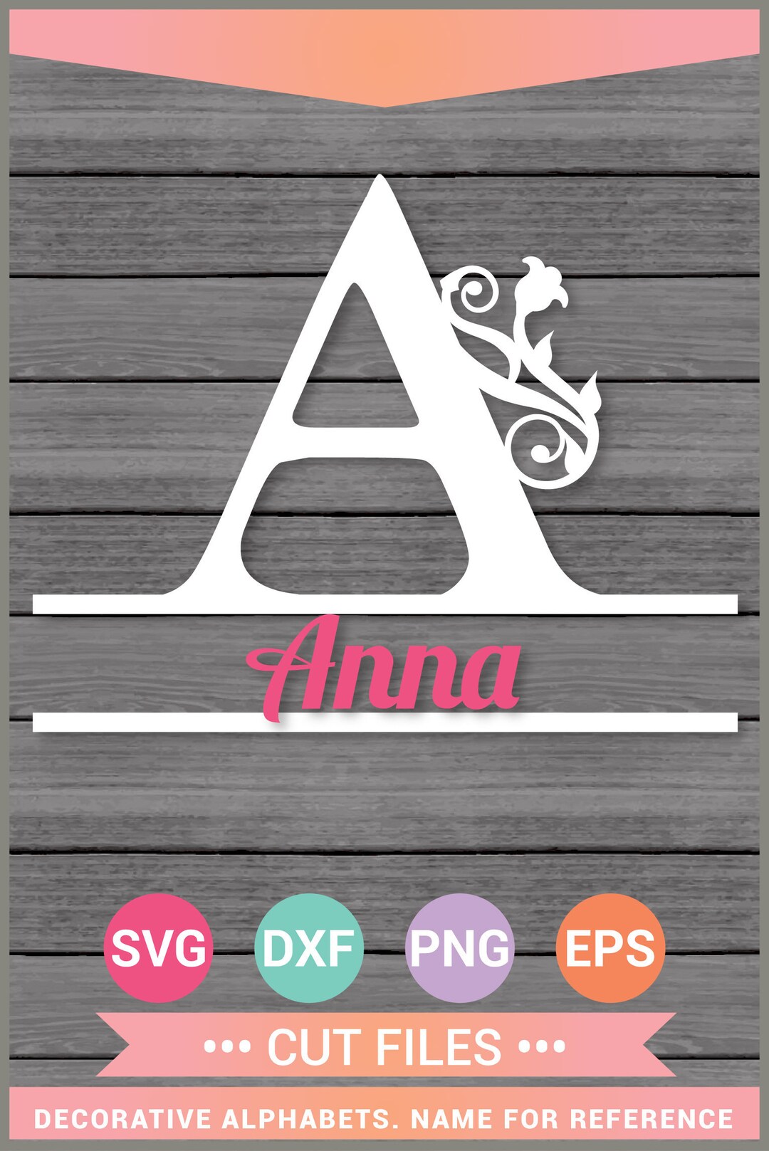 Alphabet, Split Monogram, Wedding, Invitation SVG Cut Files ,cricut ...