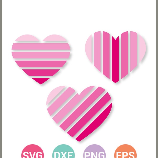 Heart Svg - Etsy