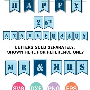 Layered 0-9 Numbers & Symbols Pennant Banners Flag SVG Cut Files ...