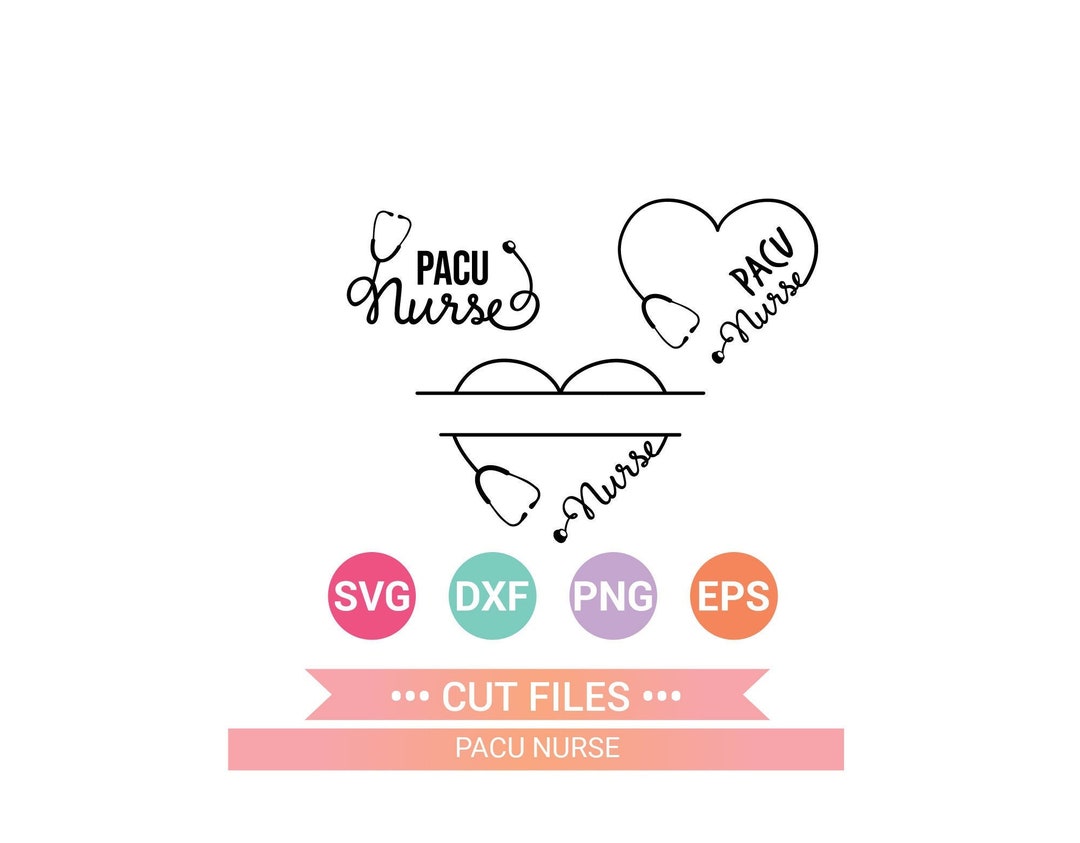 PACU Nurse Svg, Nurse Svg, Stethoscope Svg, Pacu Curse Png, Pacu Nurse ...