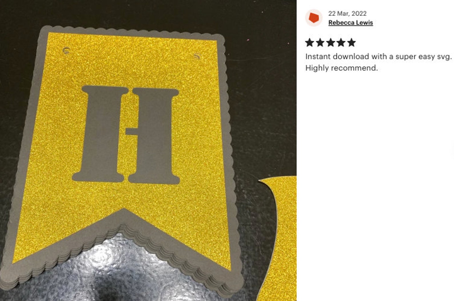 Layered A-Z Alphabet Pennant Banners Flag Letter SVG Cut - Etsy