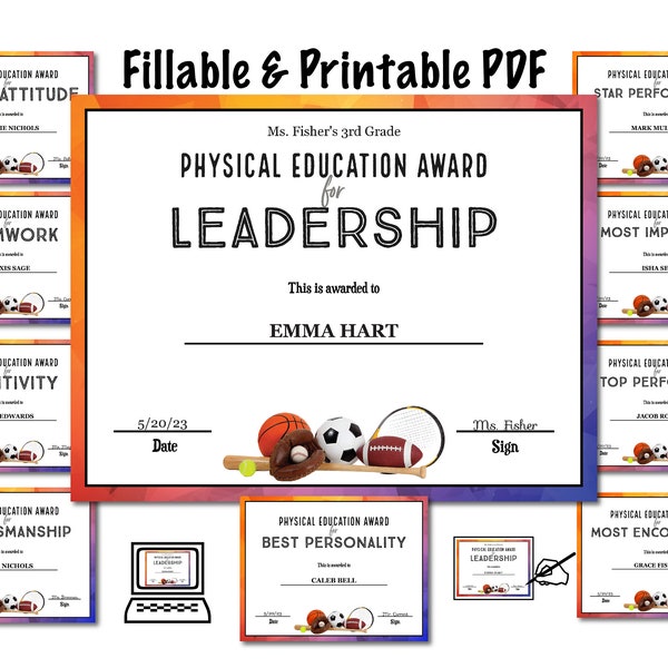 Award Certificate - Etsy