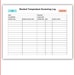 Student/child Temperature Screening Log Form Fillable/editable Text ...