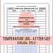 Temperature Screening Log Form Fillable/editable Text Only PDF With ...