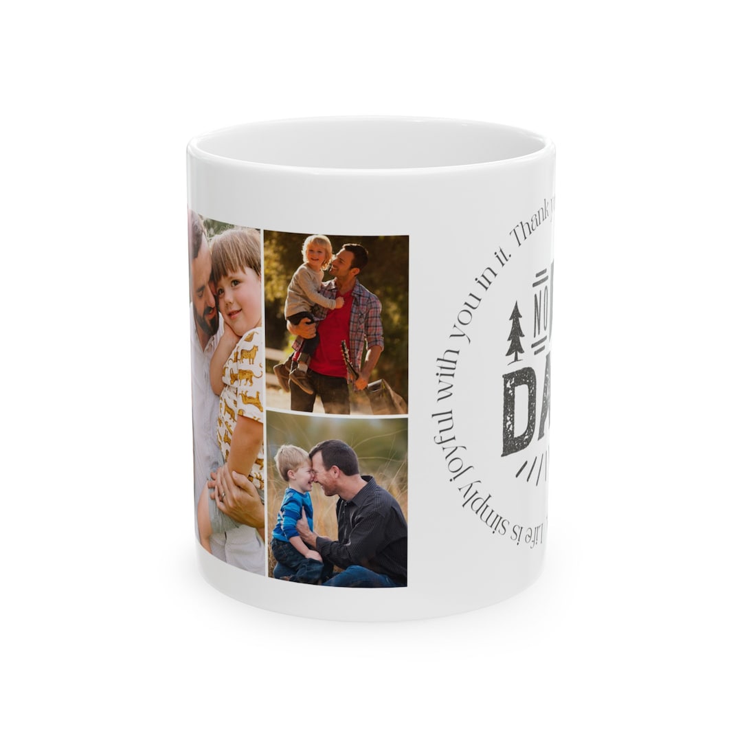 Dad 1 Mug for Father's Day, Personalized Photo Mug for Dad, Father's ...
