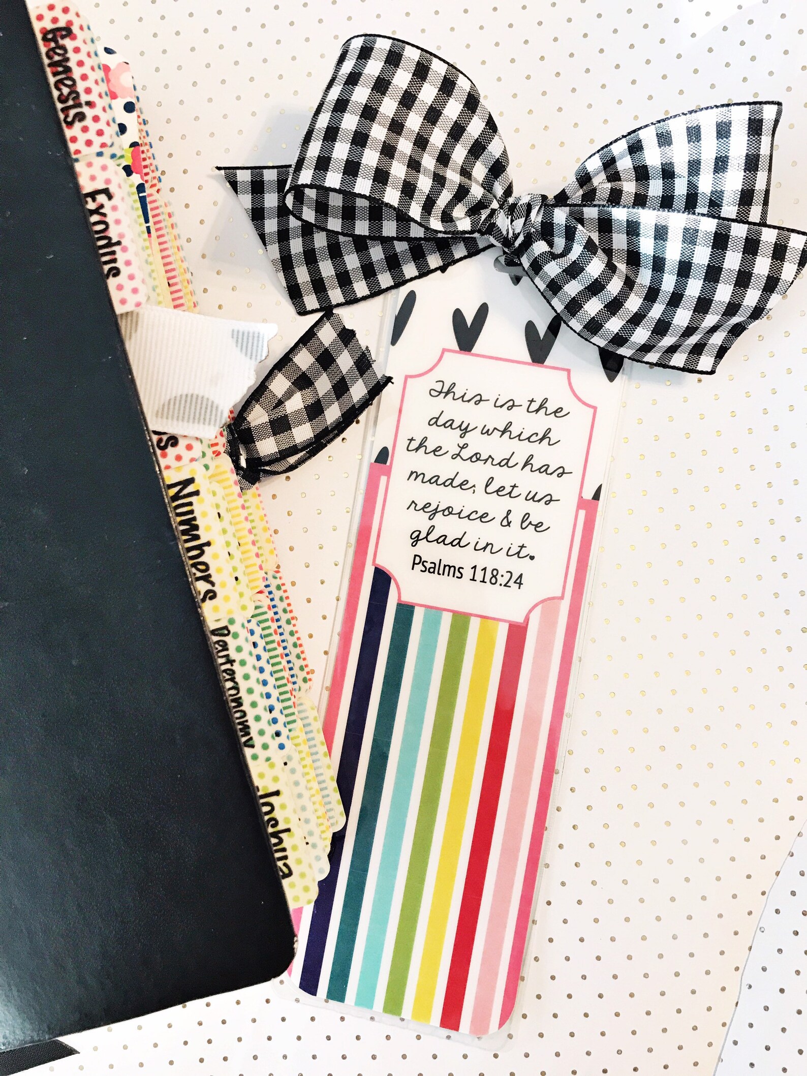 Bible Verse Bookmark Ribbon Bookmark Bible Journaling Bible | Etsy